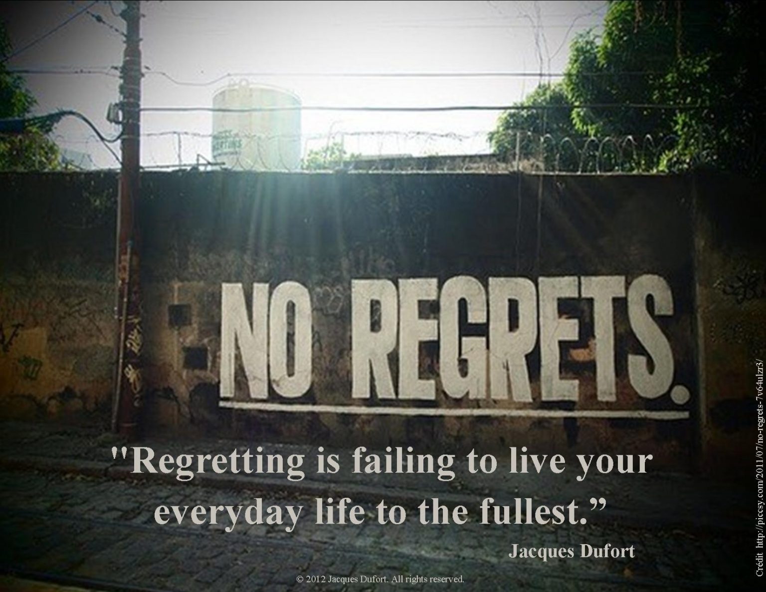 Living without regret - Jaco-The Philosopher Pilot